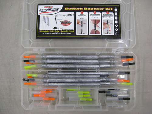 30 Piece Heavy Bottom Bouncer Kit | Wing•It Fishing