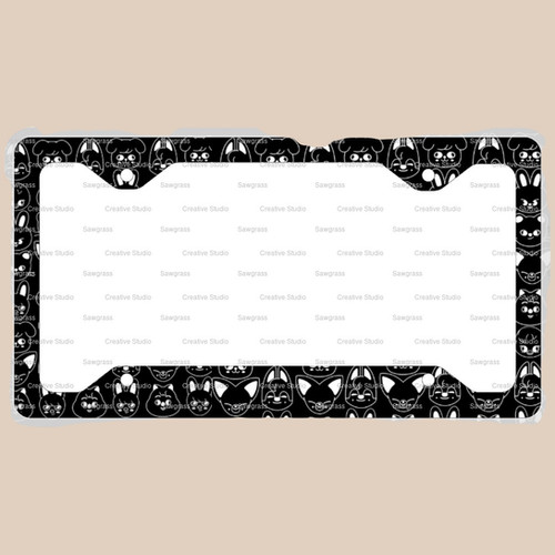 Stray Kids Skzoo BW OT8 Pattern Car plate frame | No Small Dreams Shop