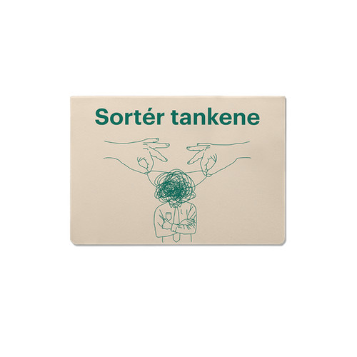 Notatblokker (Sorter tankene) 10 pk | Verdensdagen Shop