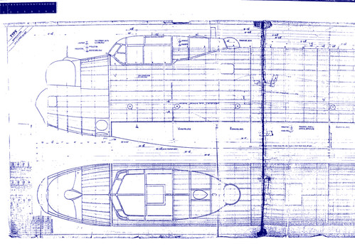 LANCASTER BOMBER BLUEPRINT A2 PAPER SIZE PLAN | aircraft-archives