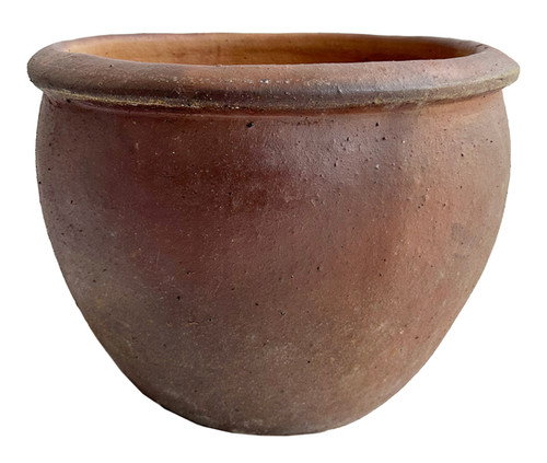 Ceramic pot burned finish | Tommys Planter
