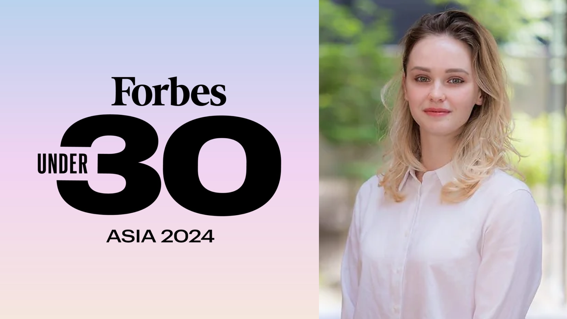 Forbes 30 ASIA & Forbes JAPAN NEXT100 に代表が選出されました。