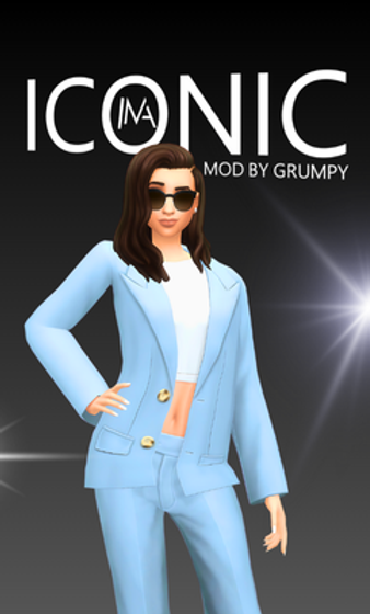 Mod Sims 4 : Iconic : Active Modeling Career | grumpymods