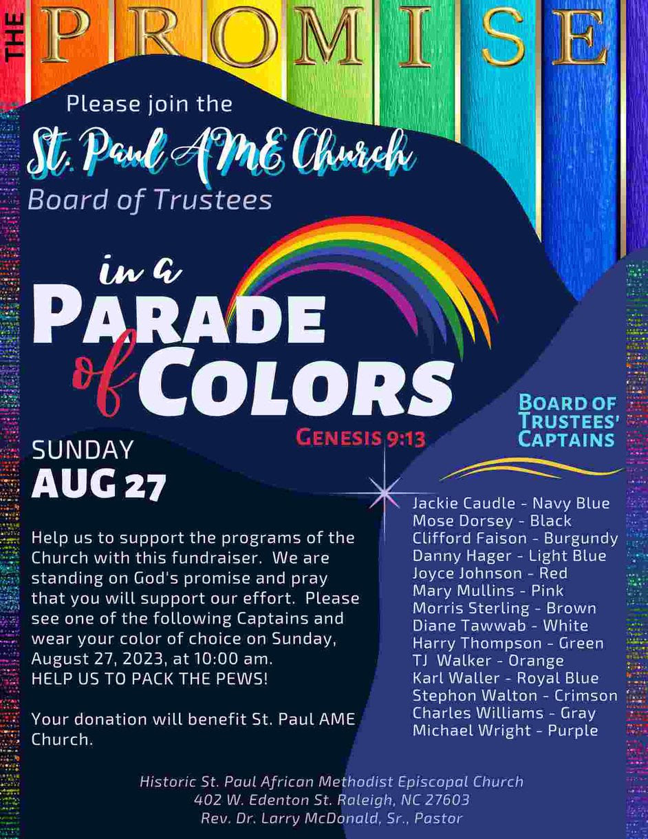 Let’s Fill the Pews in Honor of Brother William Edward "Bill" Hooker