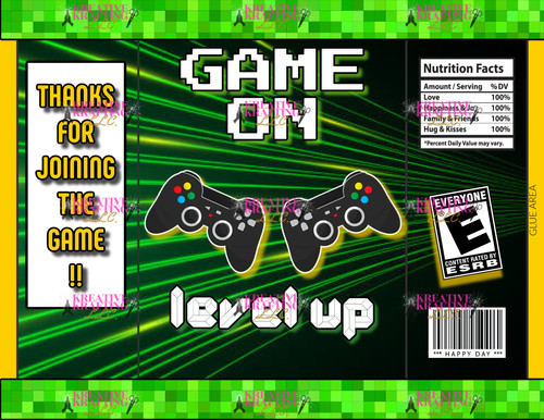 GAMER CHIP BAG | KreativeKraftingLLC