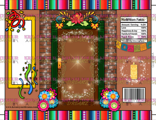 ENCHANTED FIESTA DOOR | KreativeKraftingLLC