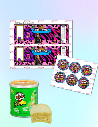 EDITABLE THAT GIRL PRINGLES CAN | KreativeKraftingLLC