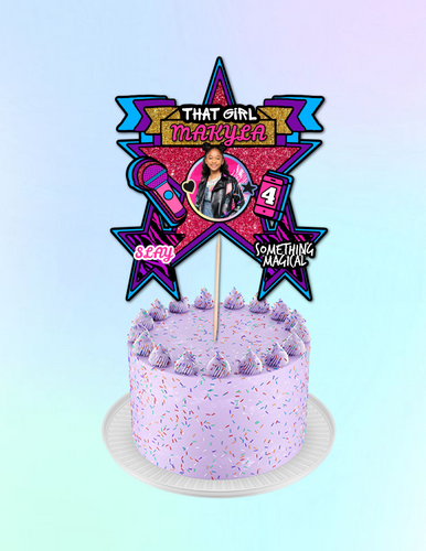 THAT GIRL 3D CAKE TOPPER | KreativeKraftingLLC