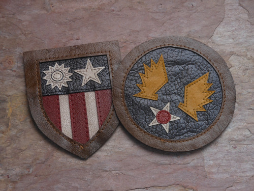 AAF / CBI Shoulder Patch Combo "Sawblade" | a2jacketpatches