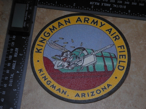 WW2 Kingman Army Air Field Patch "REAL SERIES" | a2jacketpatches