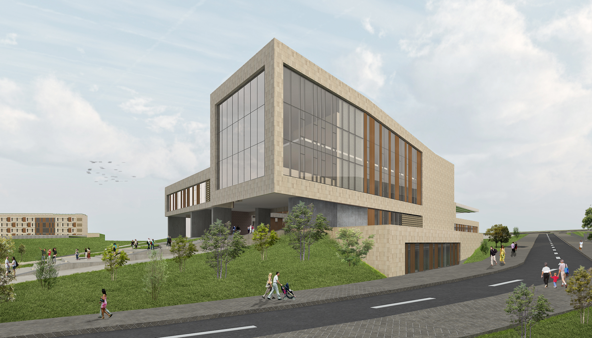 Soran University East Library Building | rgga