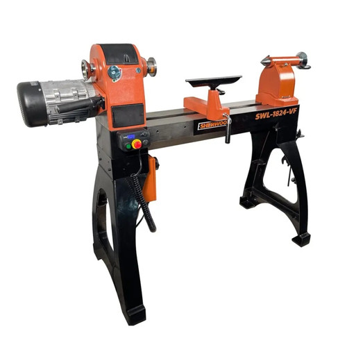 Sherwood Maxi Wood Lathe Multi-Format 1500W 2HP EVS | Woodwork Machinery..