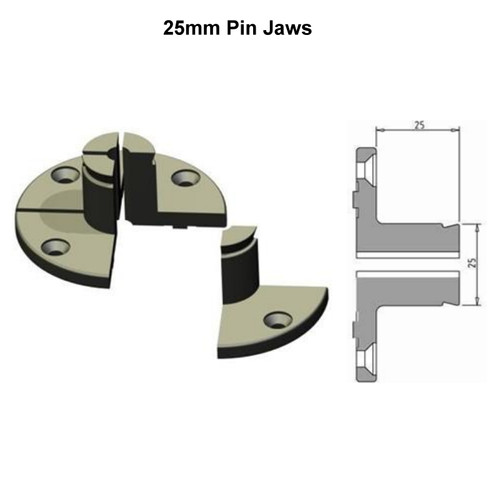 VICMARC VM100 25mm Pin Jaws | Woodwork Machinery..
