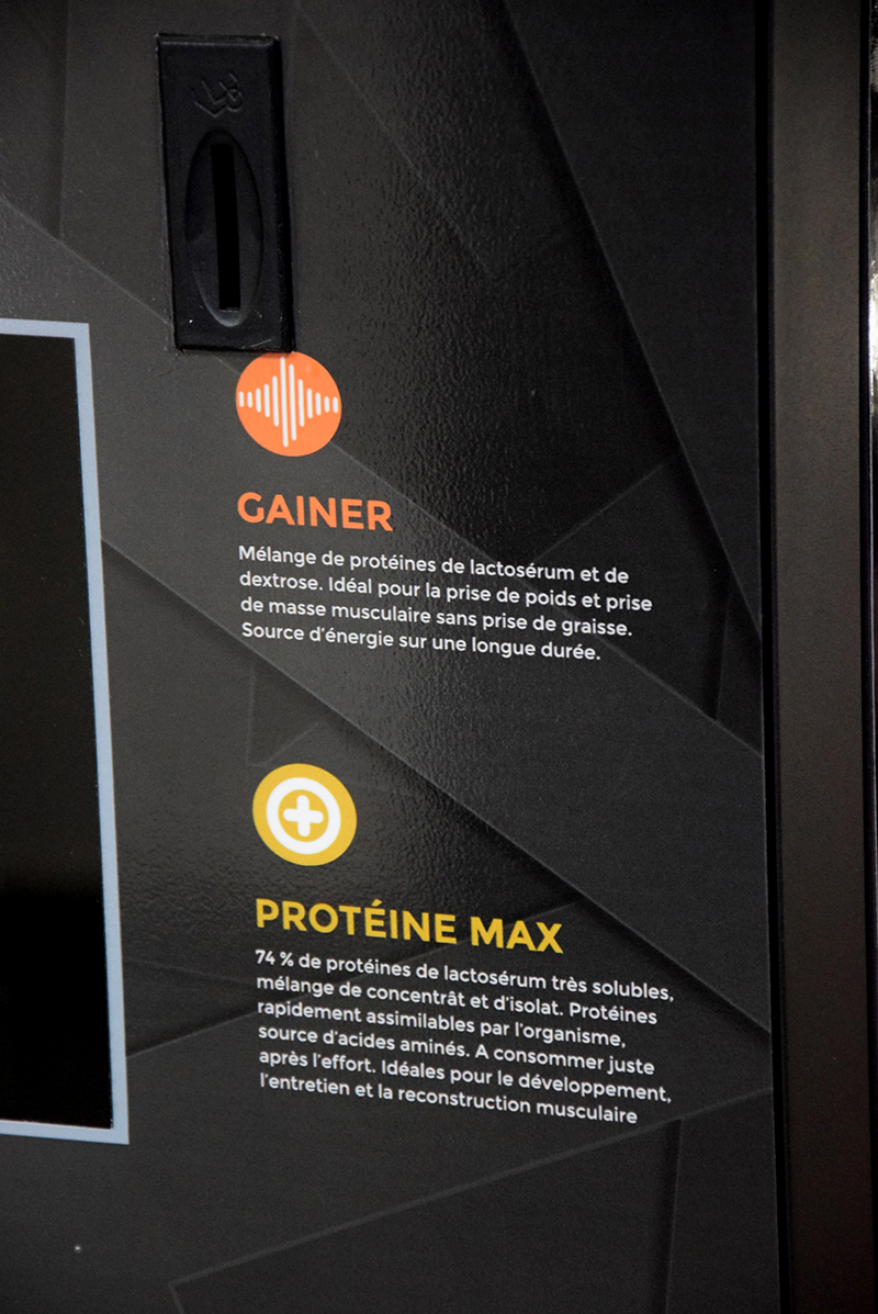 PowerBreak / Distributeurs Automatiques pour Salles de Sport