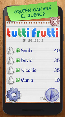 Juego De Palabras | TuttiFrutti