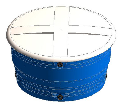 Fortlev_Fiberglass Water Tank | Virtuarta