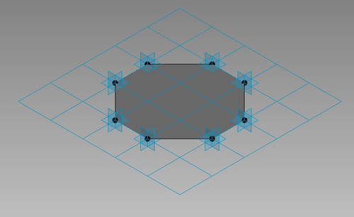 Curtain System_Octagon 2 | Virtuarta