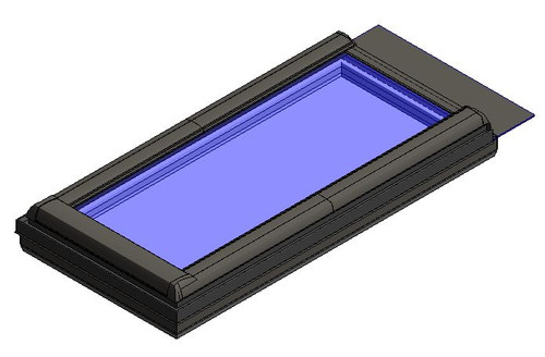 Zenithal Light_Roto_Designo_R5-PVC_Smoke | Virtuarta