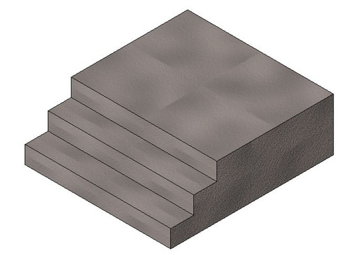 Free revit family download Ladder_Concrete Precast_02 | Virtuarta