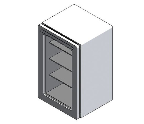 Brastemp_Mini Fridge_Glass Door_02 | Virtuarta