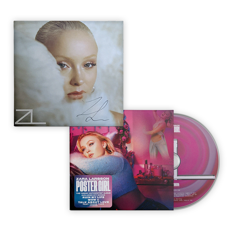 Zara Larsson - CD Autografado Poster Girl Deluxe | Mistura POP