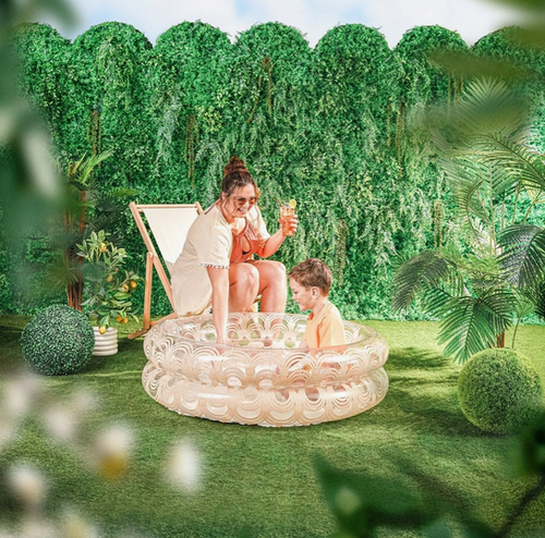 Minnidip Pool in Looped Rattan Minni-Minni | Wildflower Greenhous