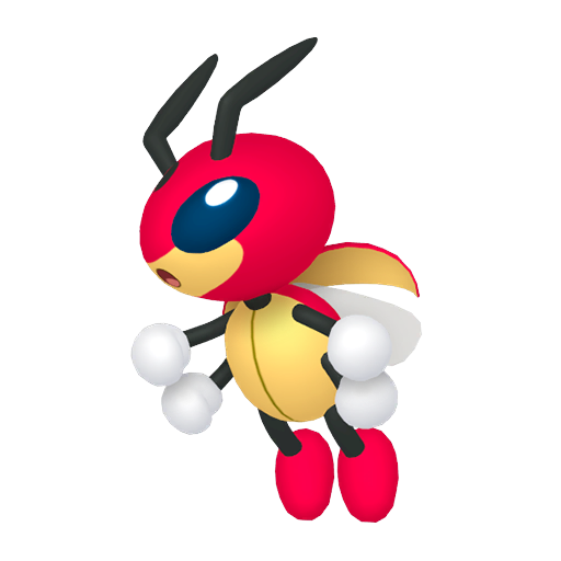 166: Ledian - Pokemon MMO 3D