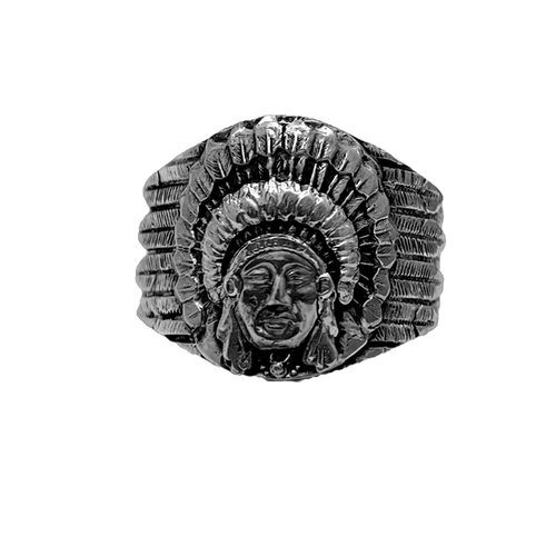 Chief Red Wolf Feather Ring | Bohlin