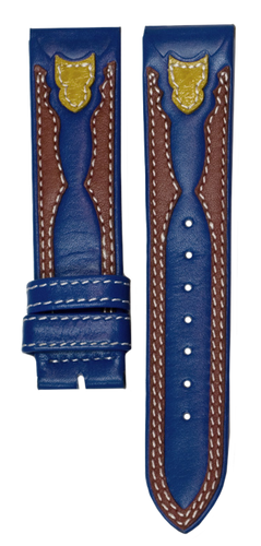 Blue Red Yellow Leather Band | Bohlin