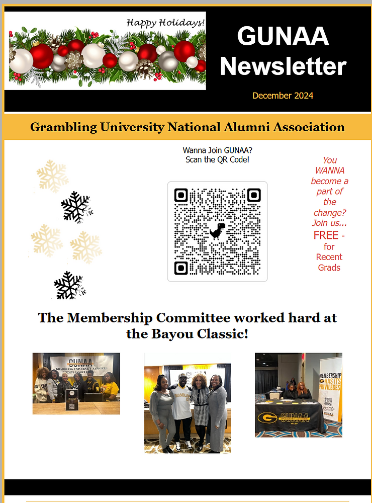 GUNAA Newsletter - Dec2024