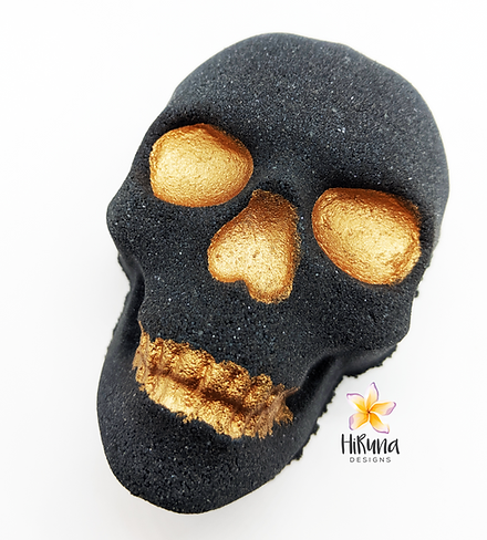 skull bath bombs