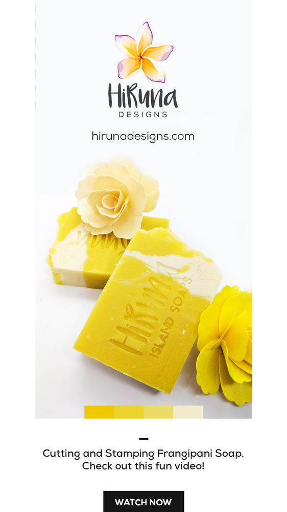 Video - HiRuna Designs Frangipani Handmade Soap