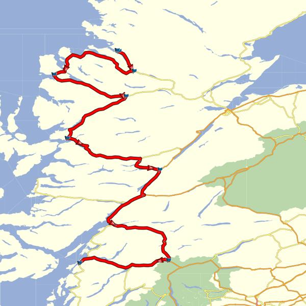 Simon Weir - Scotland motorcycle routes