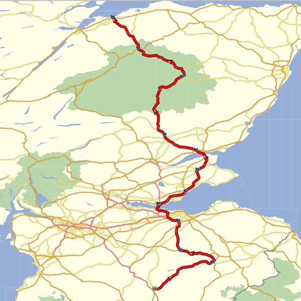 Simon Weir - Scotland motorcycle routes