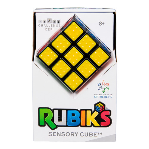Rubik's - Cube 3 x 3 sensoriel | Éditions Vaudreuil