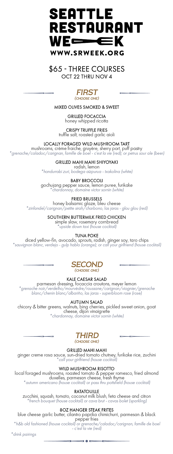 RESTAURANT WEEK | herbandbitter