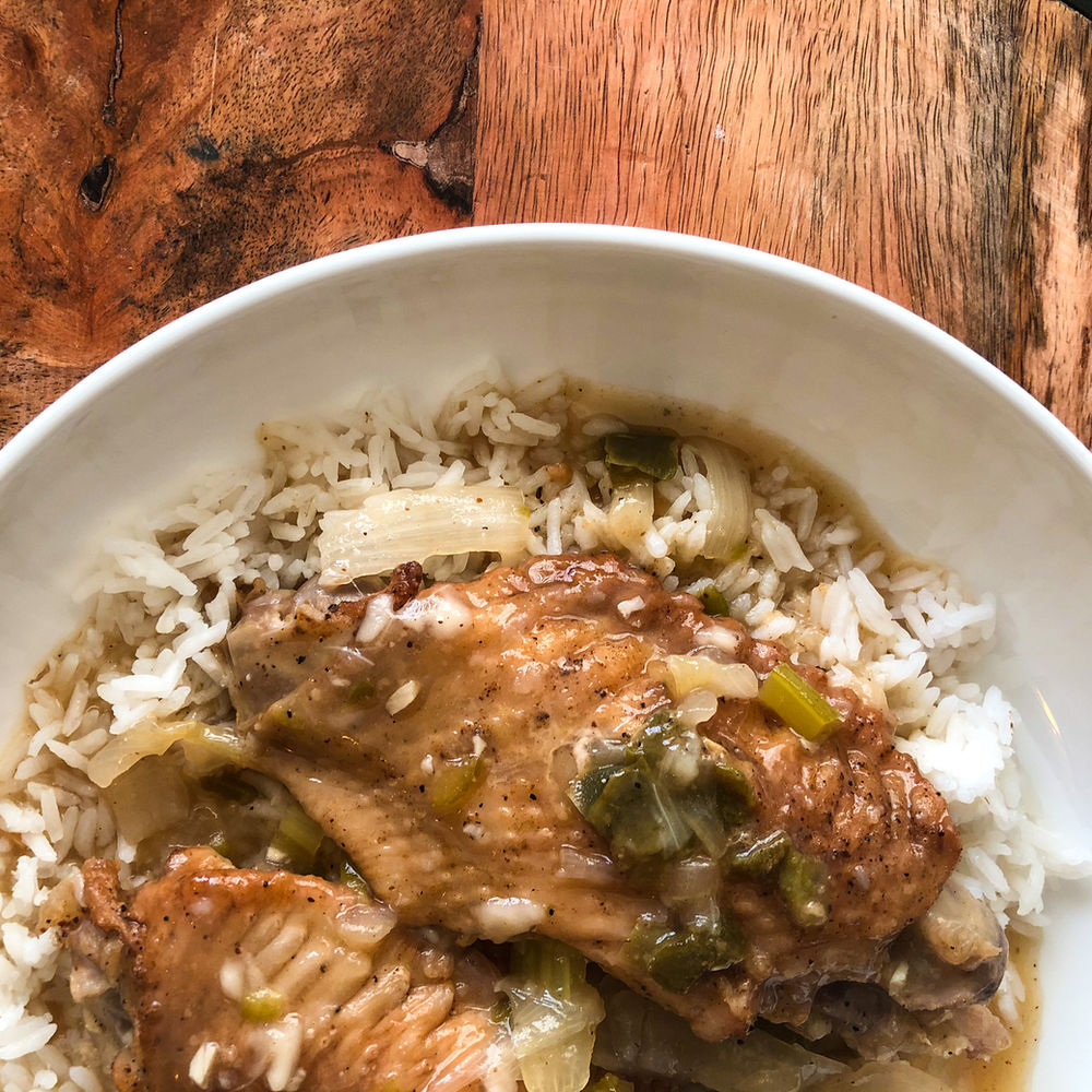 Creole Stuffed Turkey Wings