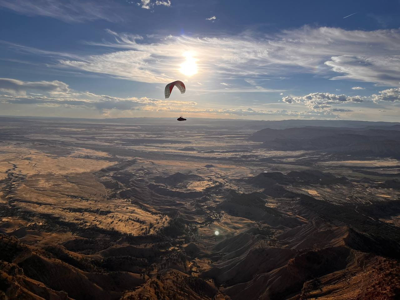 Paragliding Stovepipe