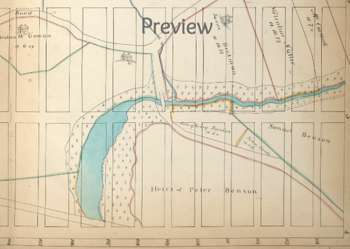 Map of 110th and Madison (1811) | retrometro
