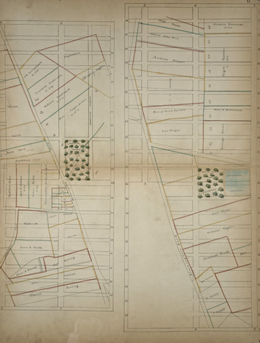 1815 - Map of Land Ownership | retrometro