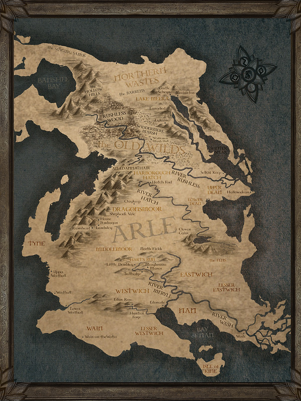 Dragonriders of Arle | Map of Arle