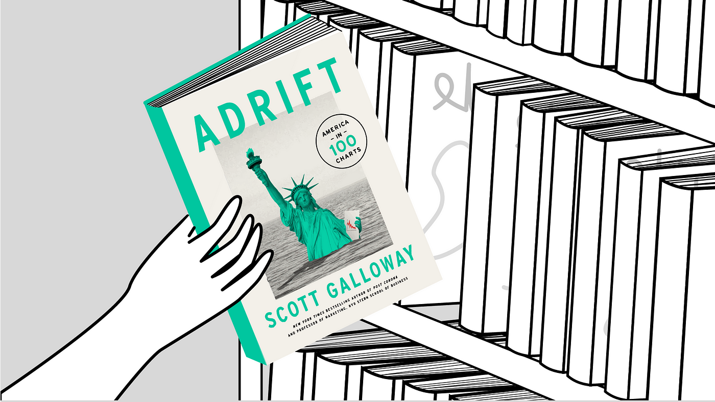 Resenha: Adrift, de Scott Galloway. | Valéria Monteiro