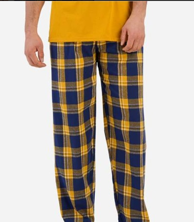Blue/Gold Flannel Pants | Class Of 2026 PBO