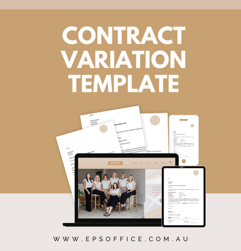 Contract Variation | EPS Office