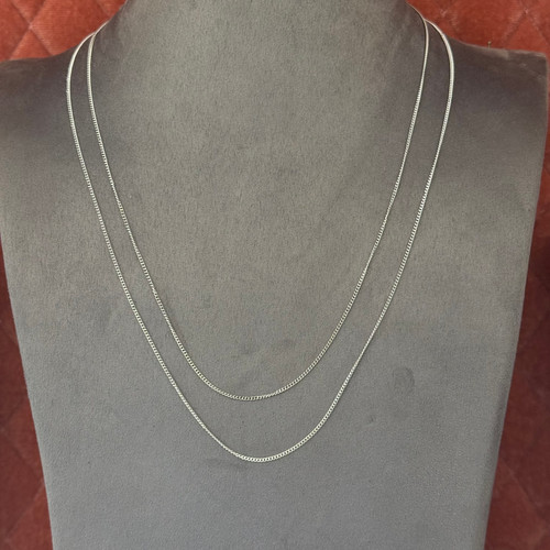 Silver rhodium corrupt chain | Amar Gems