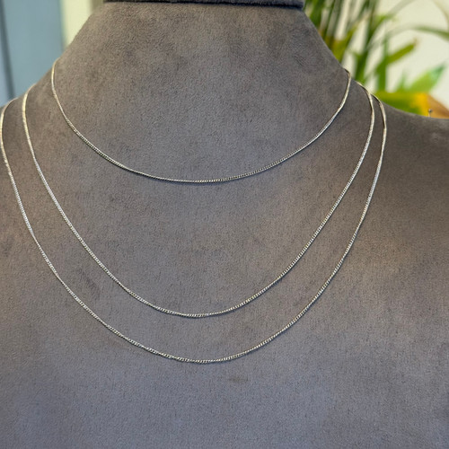 Silver rhodium corrupt chain | Amar Gems