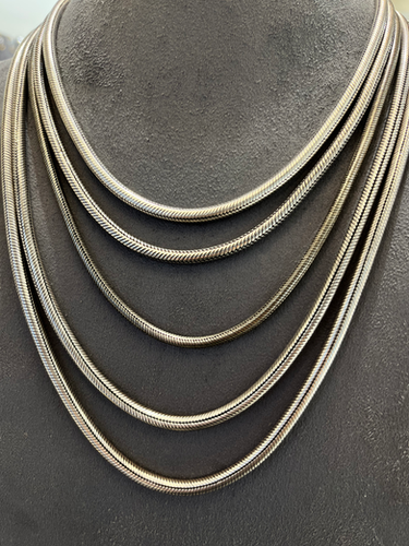 Sterling silver snake chain | Amar Gems