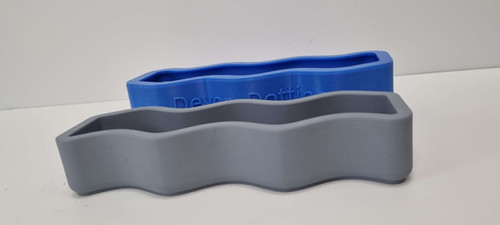 Five wick wiggle dough bowl silicone mould | Devon Dotting