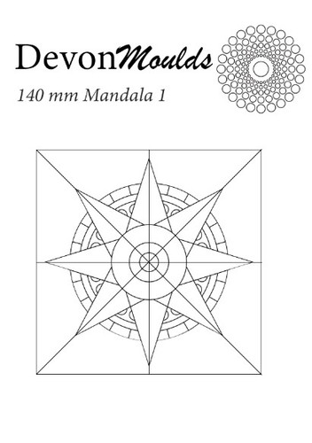 Mandala guide pattern 1 | Devon Dotting