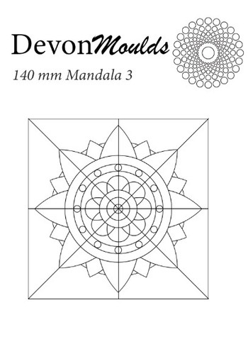 Mandala pattern guide 3 | Devon Dotting